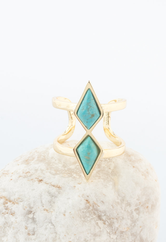 Strength & Serenity Turquoise Ring – Starfish Project UK Wholesale